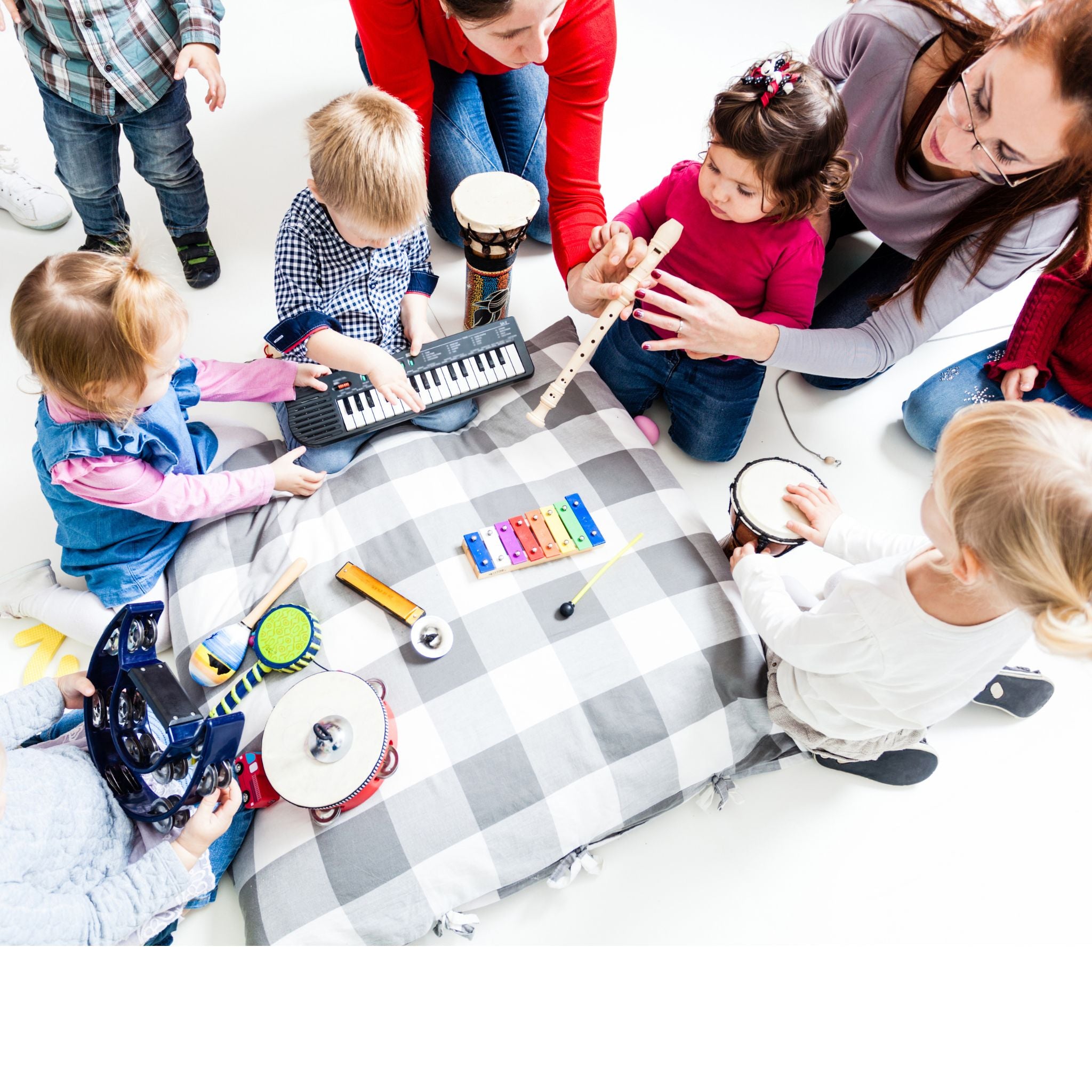 Music Time: Interactive Musical Instruments Album for Toddler Developm