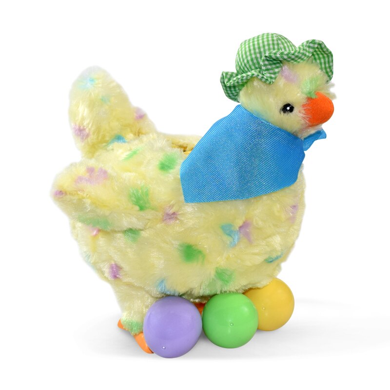 Plush chicken toy